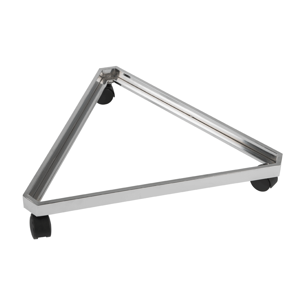 Gridwall Base For Three Way Displays | Gridwall Wheels