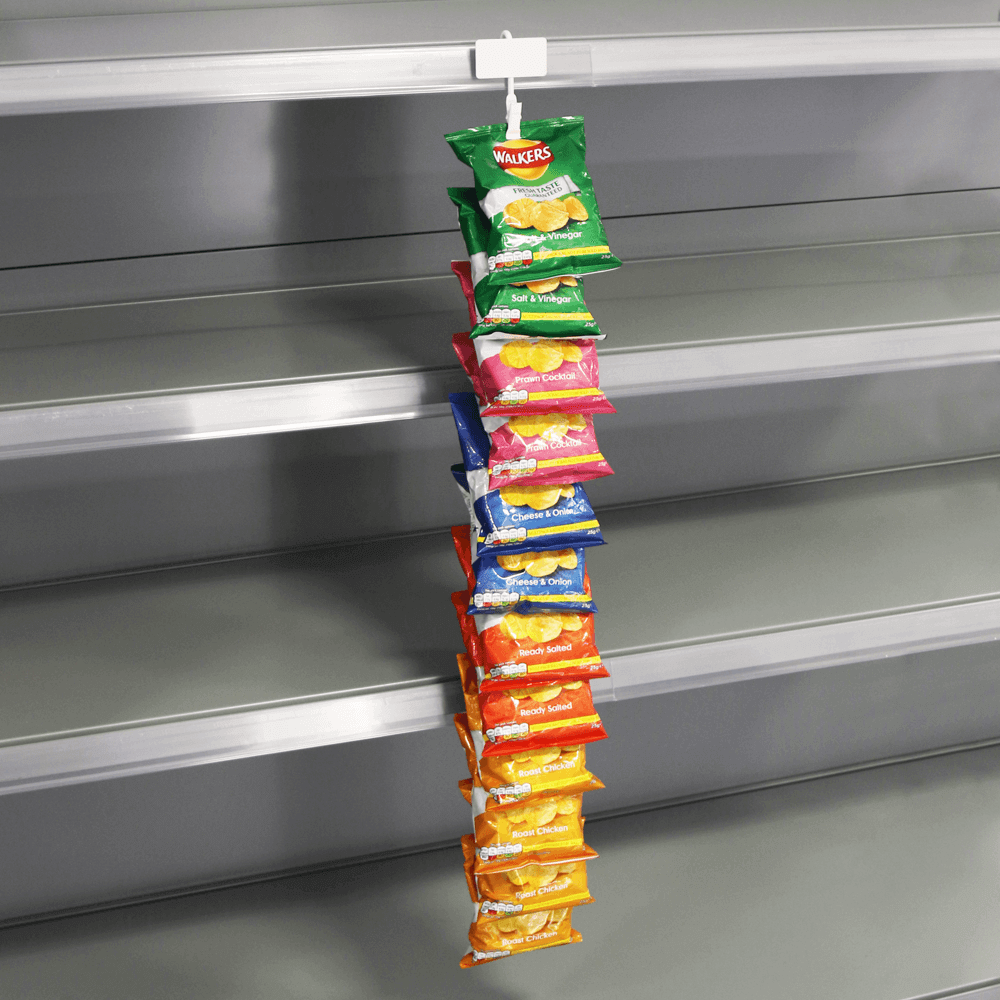 Clipstrip Display Strips | Clip Strips for Crisps