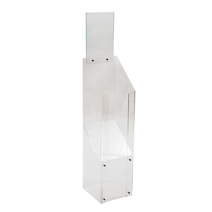 Acrylic Magazine Stand A4 | Acrylic Magazine Rack
