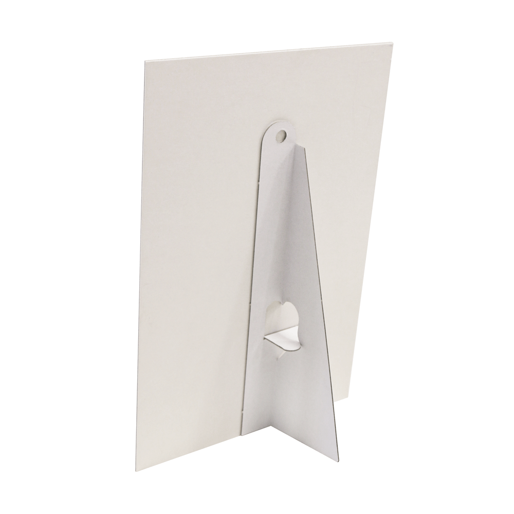 White Cardboard Struts for Show Cards | Showcard Struts